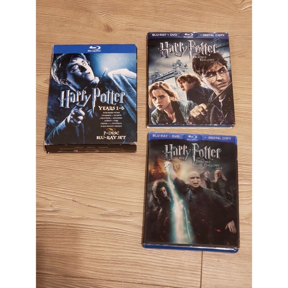 Media | Harry Potter Complete Collection Movie Set Bluray 9 Discs Movie ...